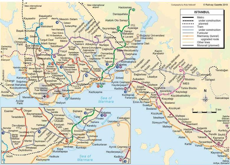 Marmaray suburban rail corridor across Istanbul opened | News | Railway ...