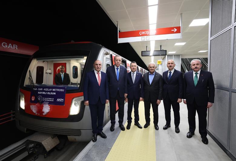Ankara opens M4 metro extension | Metro Report International | Railway ...