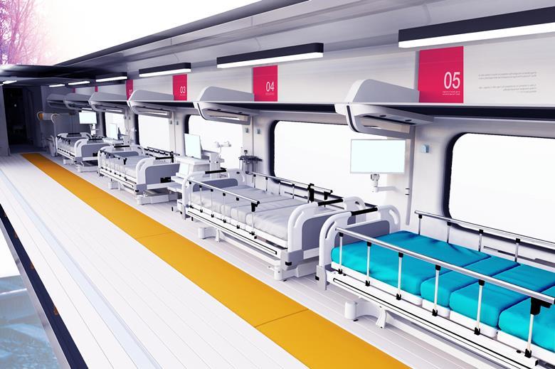 Space agency backs hospital train demonstrator | News | Railway Gazette ...