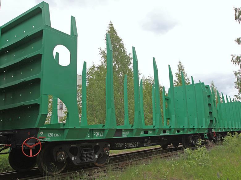 Timber wagons grow capacity and chop costs | News | Railway Gazette International