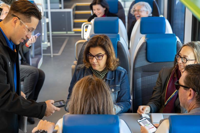 Arrow commuter service launched in California | News | Railway Gazette ...