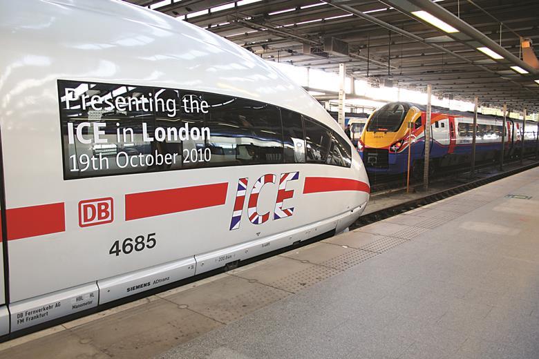 Eurostar announces plans to launch direct high speed train services from London to Frankfurt in ...