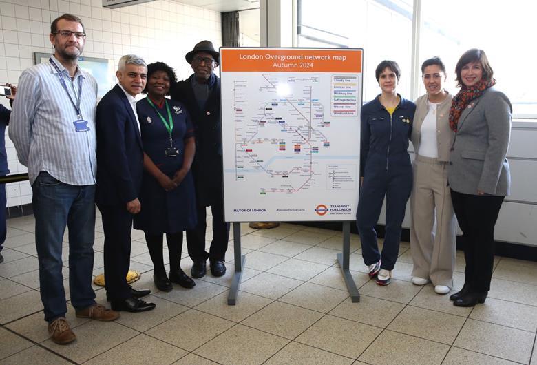London Overground routes get new names | Rail Business UK | Railway ...