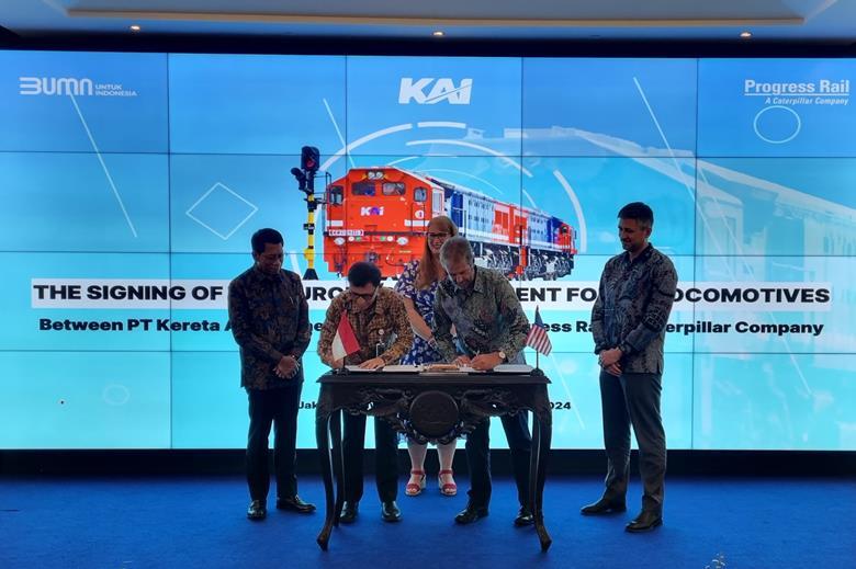 Progress Rail to supply locomotives to Sumatra | News | Railway Gazette ...
