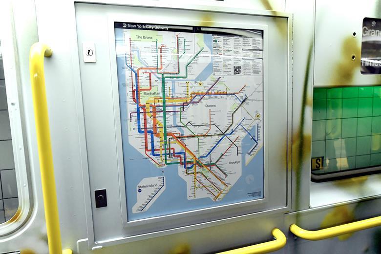 New York subway map restyled | Metro Report International | Railway ...