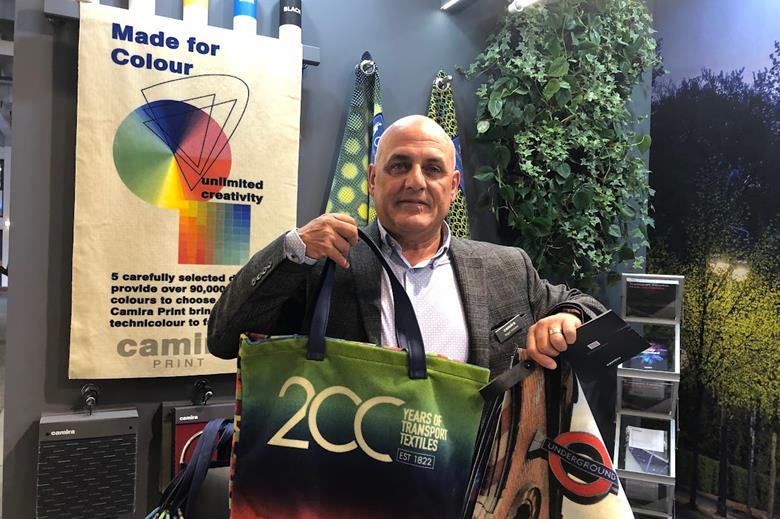 Textile manufacturer showcases digital print | Rail Business UK ...