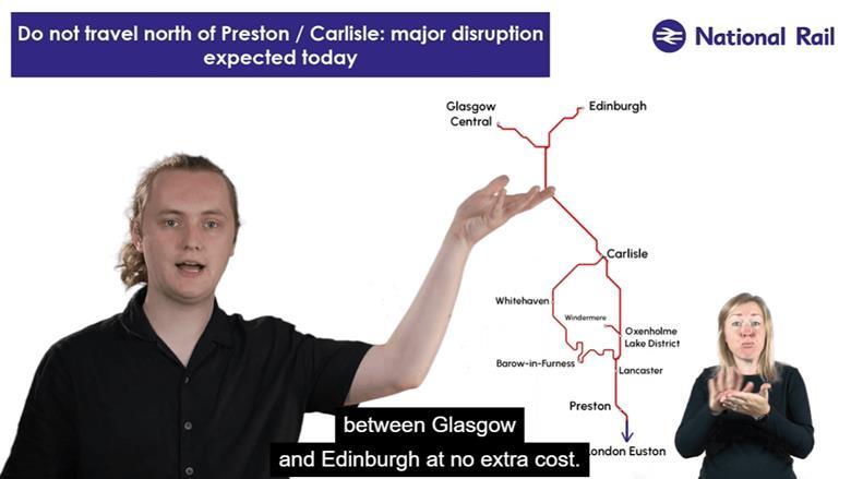 Real-time disruption map videos launched to help passengers during ...