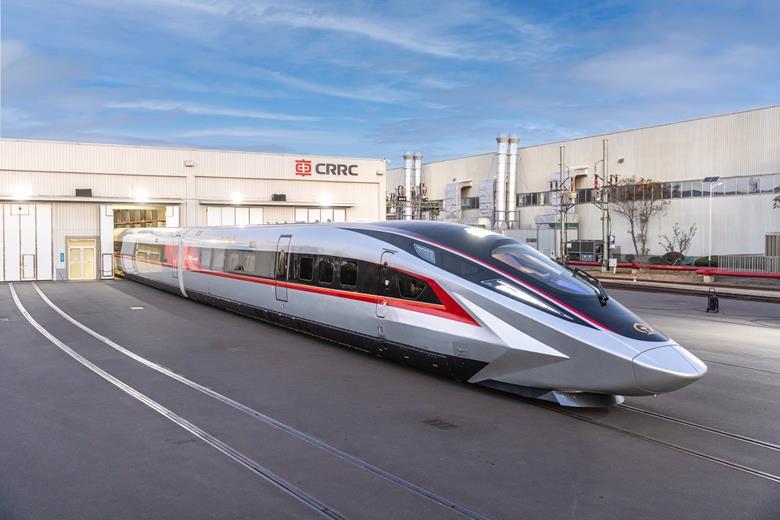 Prototype 450 km/h high speed trains unveiled in China | News | Railway ...