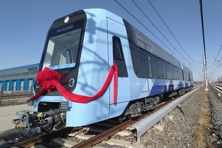 Battery-hydrogen fuel cell light rail vehicle unveiled | Metro Report ...