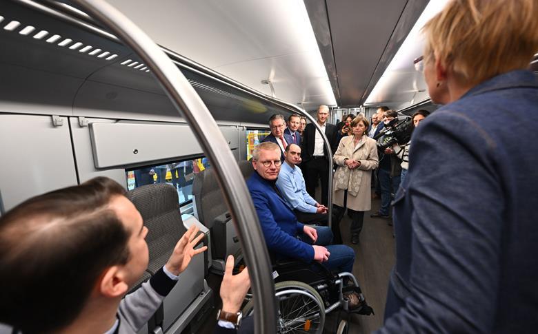 SNCB unveils independently accessible coach | News | Railway Gazette ...