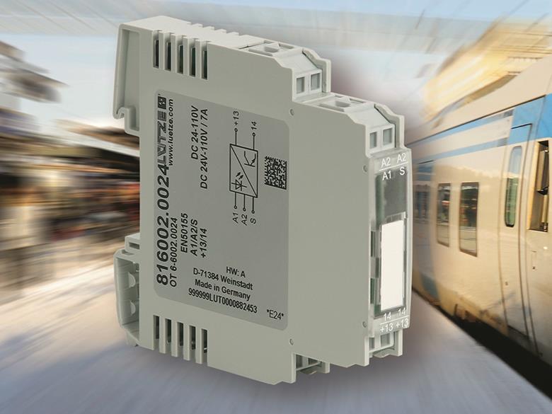 Lütze launches compact relays | News | Railway Gazette International