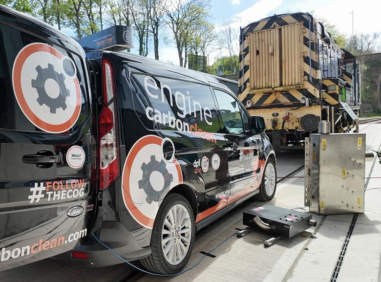 Carbon Clean & Capture process cuts diesel loco emissions | Rail ...