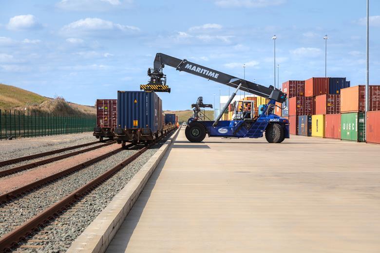 Double first as freight train runs to Northampton terminal via East ...