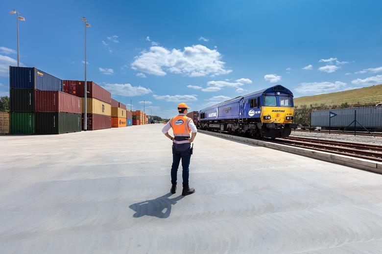 Double first as freight train runs to Northampton terminal via East ...