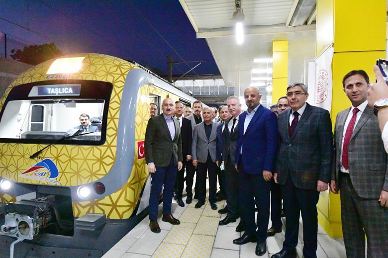 Gaziray commuter line opens for revenue service | News | Railway ...