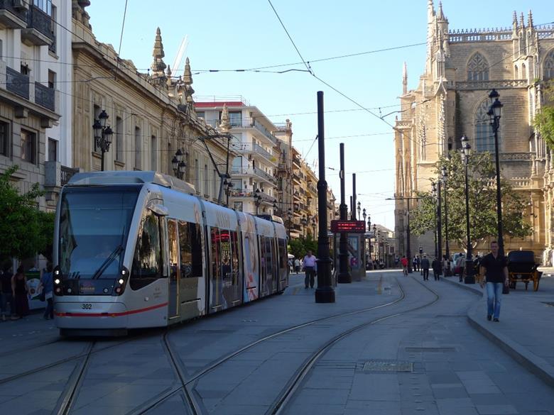 Sevilla tram extension progresses | News | Railway Gazette International