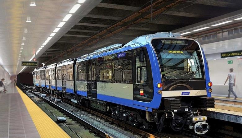 Napoli metro Line 6 trains ordered | Metro Report International ...