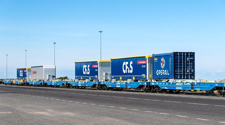 Amber Train links the Baltic States to western Europe | News | Railway ...