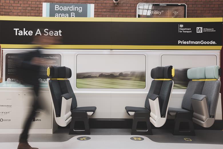 Flexible train interior concept goes on show at London Marylebone ...