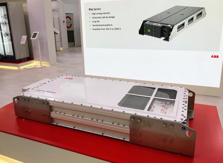 ABB launches Pro Series traction battery range | News | Railway Gazette ...
