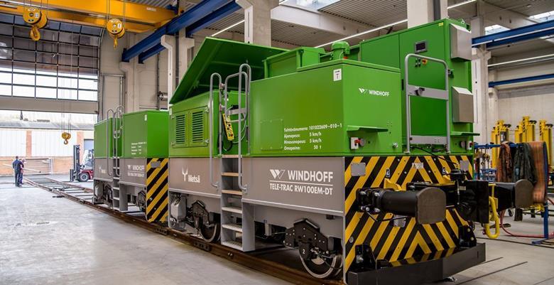 Timber wagon shunter delivered | News | Railway Gazette International