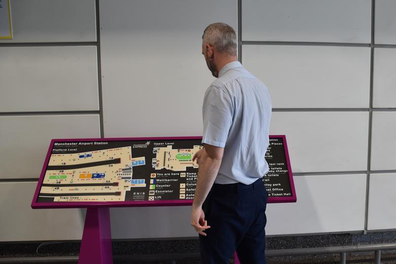 Tactile maps to help TPE passengers navigate stations | Rail Business ...