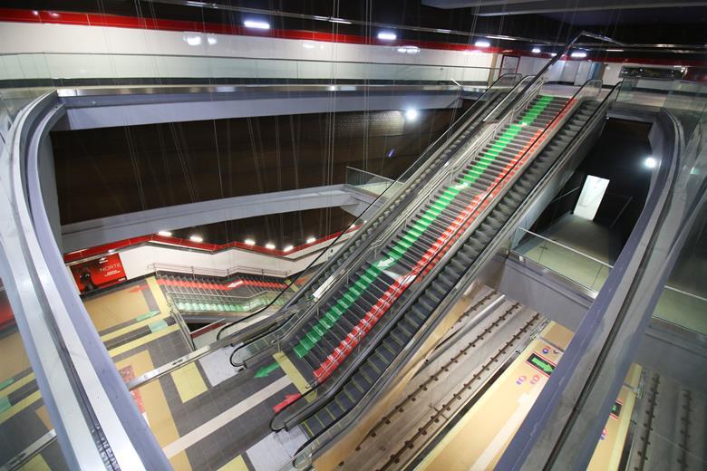 High altitude underground metro fully opens | Metro Report ...