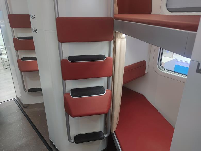 Herringbone night train coach design concept | News | Railway Gazette ...