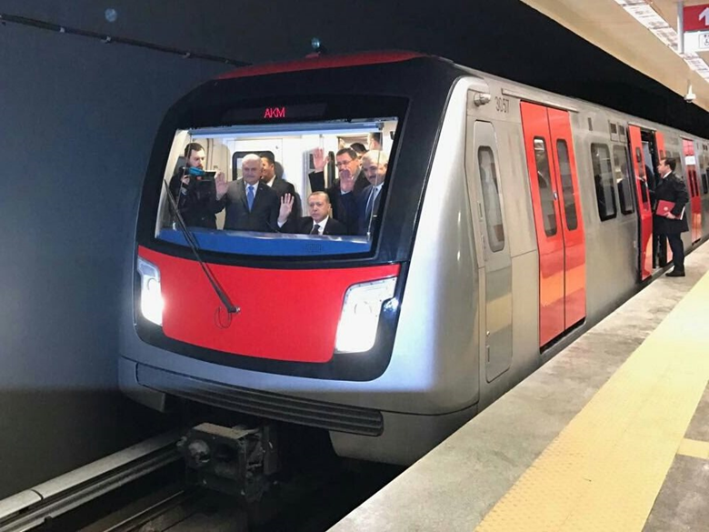Ankara metro Line M4 opens | News | Railway Gazette International