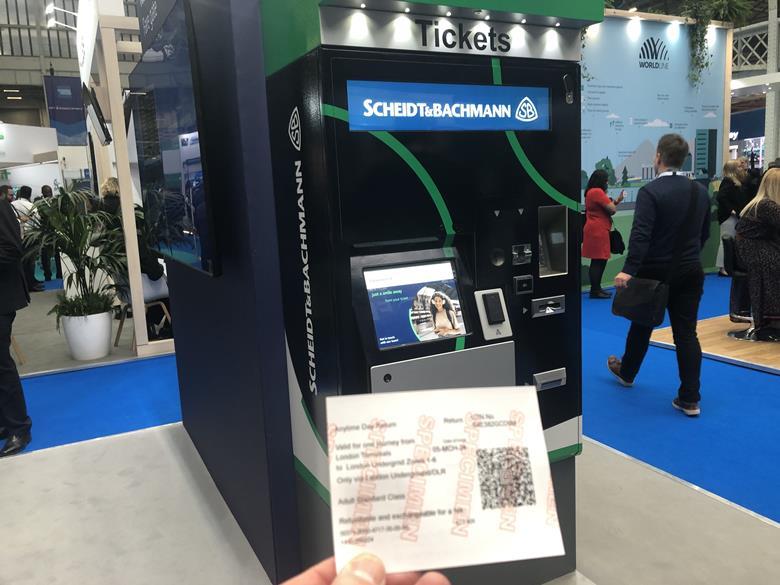 Scheidt & Bachmann rethinks the ticket machine | Rail Business UK | Railway Gazette International