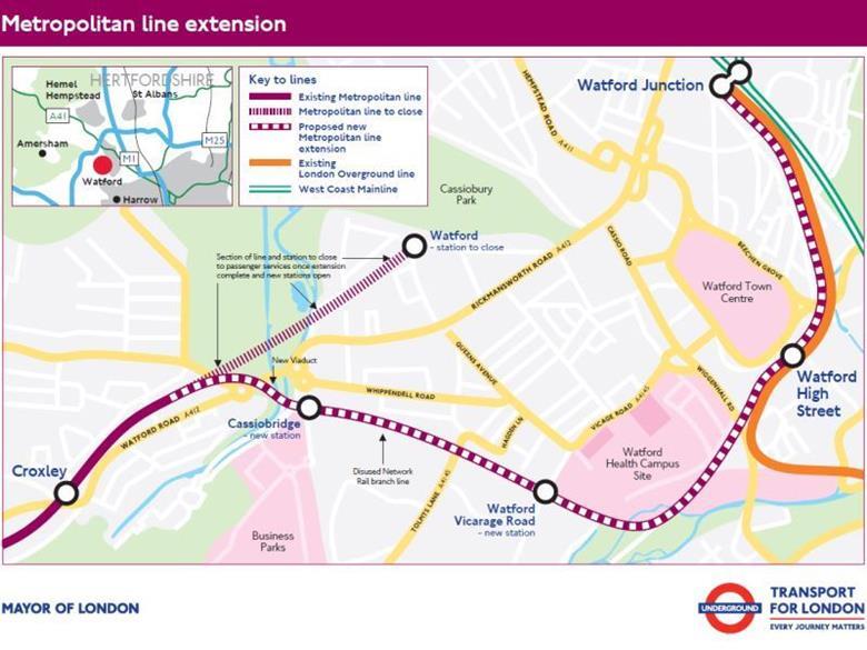 Metropolitan Line Extension funding agreed | News | Railway Gazette ...