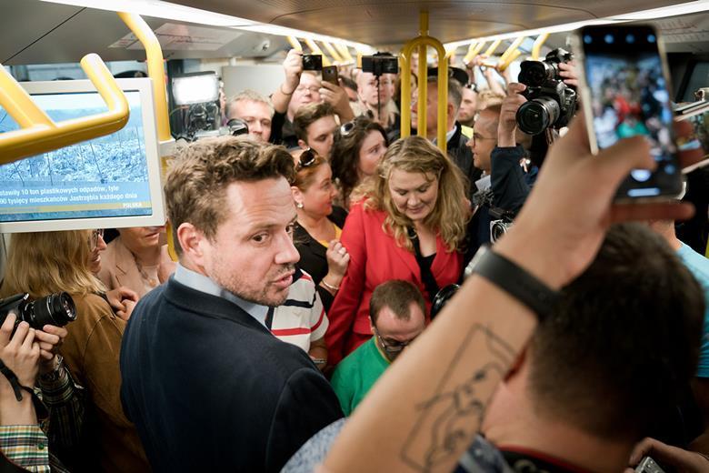 Warszawa metro extension inaugurated | Metro Report International ...