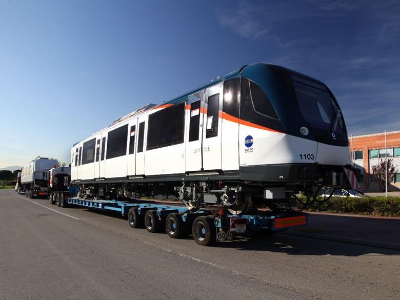 First Panamá City metro Line 2 train shipped | Metro Report ...