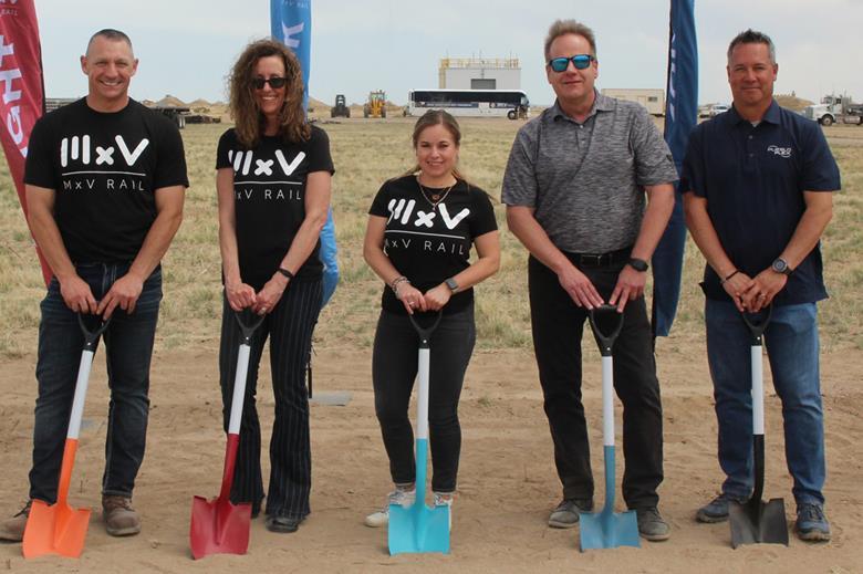 MxV breaks ground for Pueblo test track | News | Railway Gazette ...