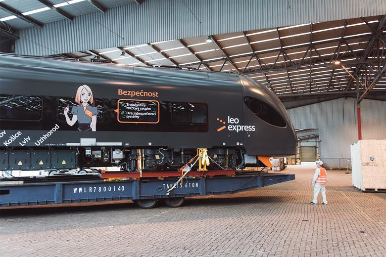 Leo Express takes delivery of CRRC EMU | News | Railway Gazette ...