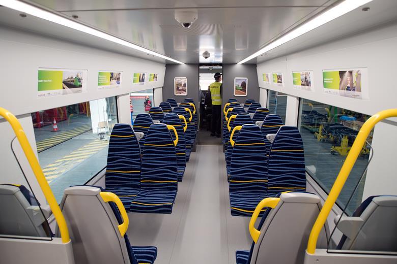 First battery-electric train for Dublin’s DART+ network unveiled ...
