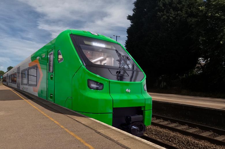 DART+ train mock-up unveiled in Dublin | News | Railway Gazette ...