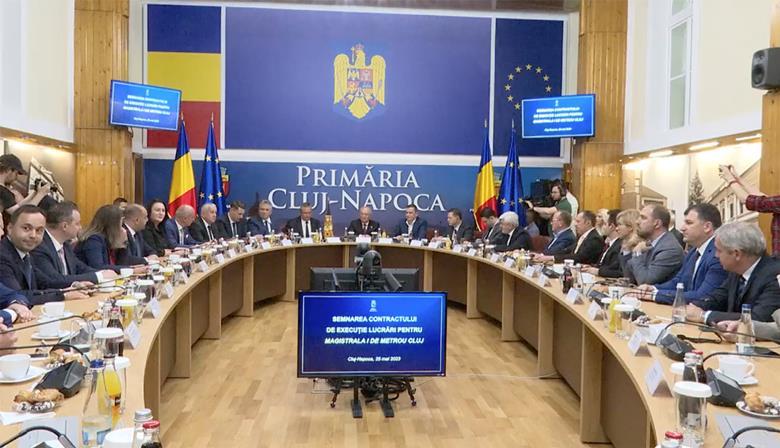 Contract signed for ‘ambitious and innovative’ Cluj-Napoca automated ...