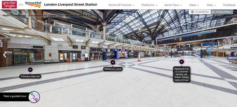 Accessibility focus for station virtual tour | Rail Business UK ...